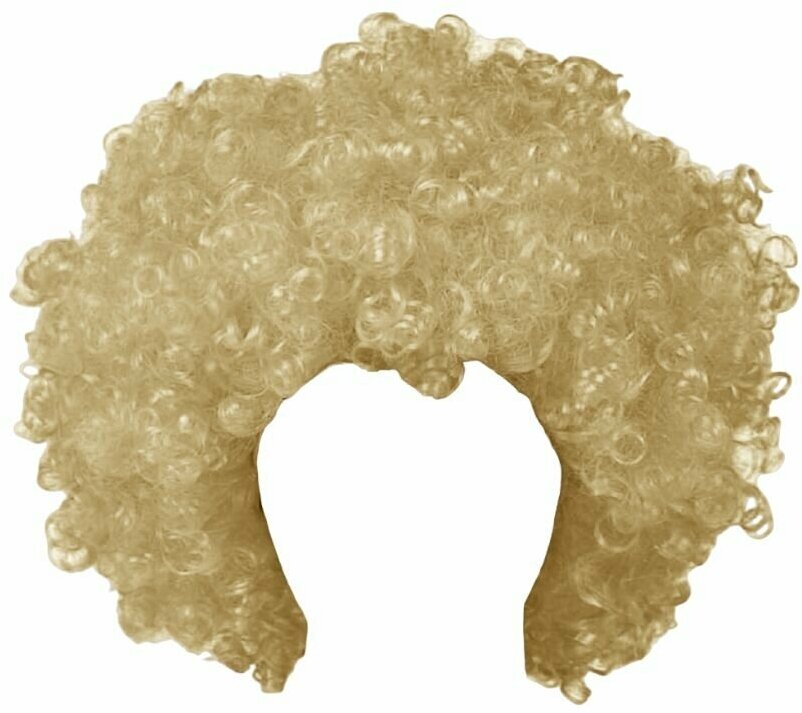 Карнавальный парик Peluca кудрявый желтый