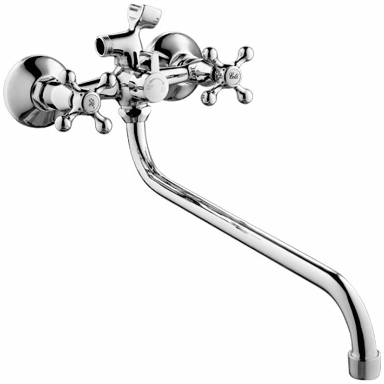 Смеситель для ванны Haiba HB2208-2 хром