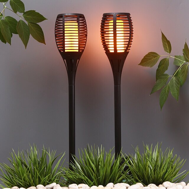 Садовый фонарь на солнечной батарее Solar Torcia 78 см, с эффектом живого пламени, IP44, Koopman, CX2100150