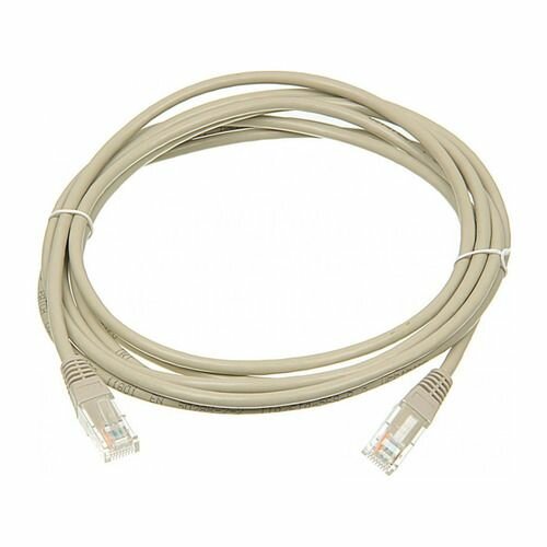 Патч-корд LanMaster вилка RJ-45, вилка RJ-45, кат.6, ПВХ, 3м, серый [twt-45-45-3.0/6-gy]