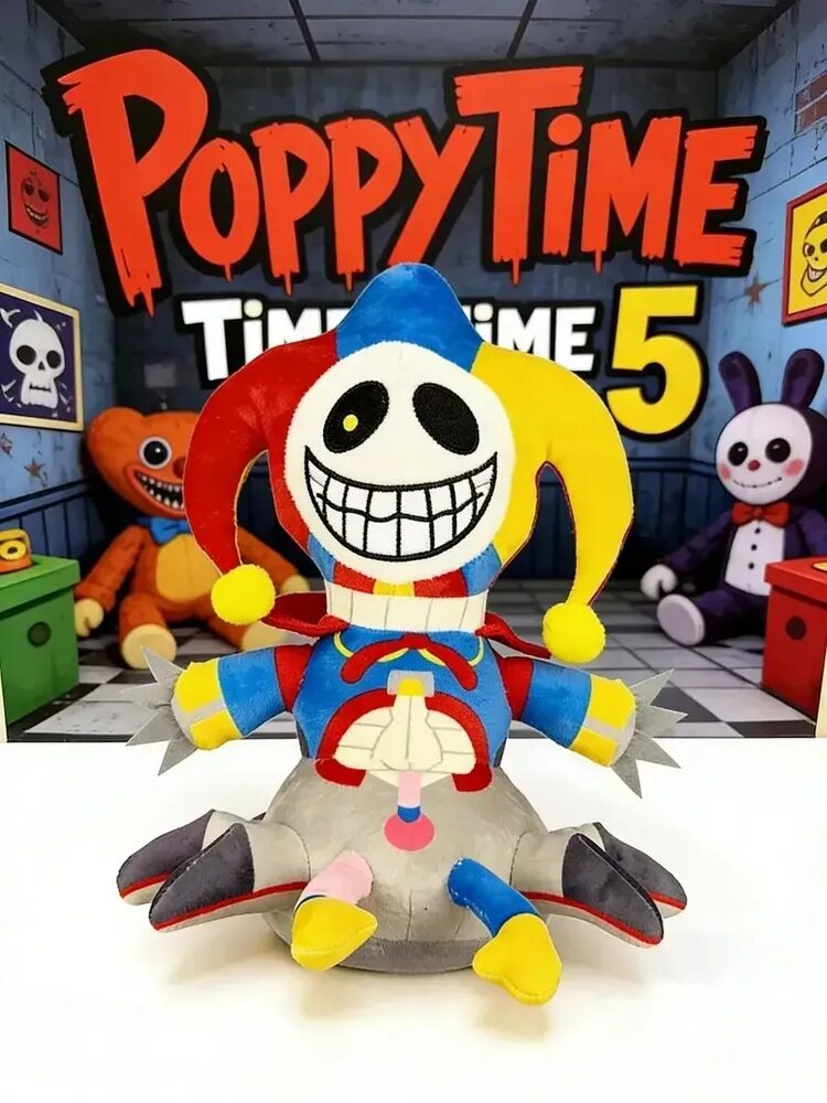 Мягкая Игрушка Poppy Playtime Chapter 5 Прототип 26cm Паук Клоун