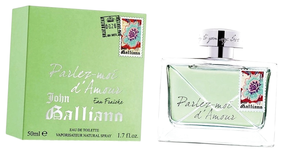 Parlez Moi D Amour Eau Fraiche - женский аромат John Galliano 50 мл / О Фреш Парле Муа Дамур