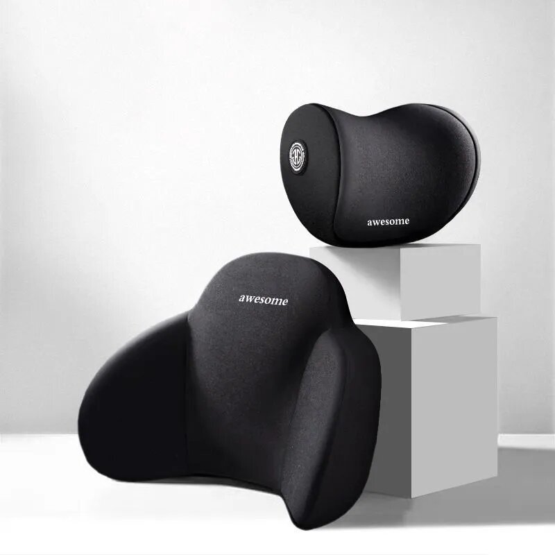 Подушка автомобильная На подголовник, Memory Foam, 1 шт.