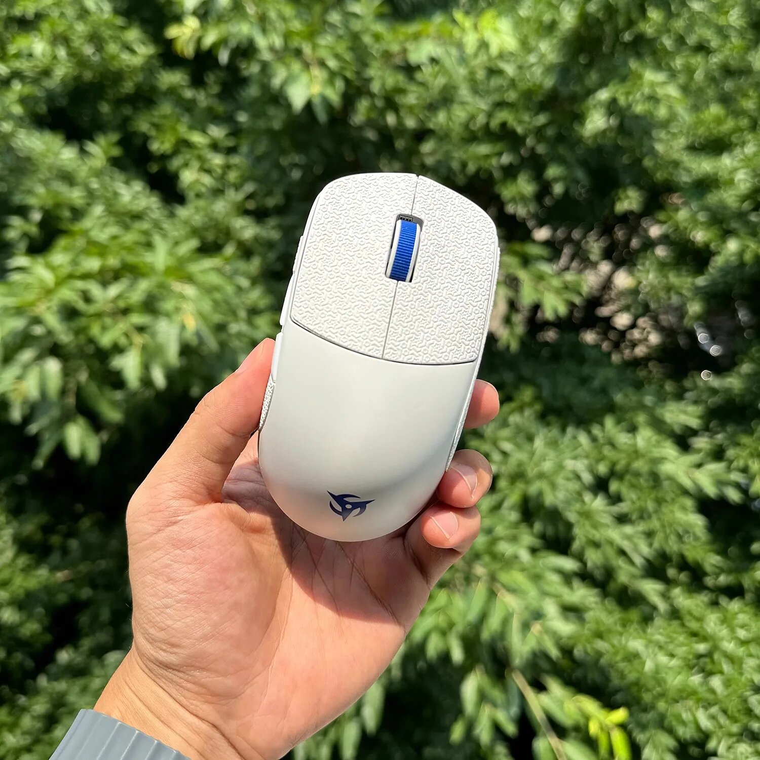 Белая игровая мышь Meow Gaming Gear Ultraglide NINJUTSO TEN AIR