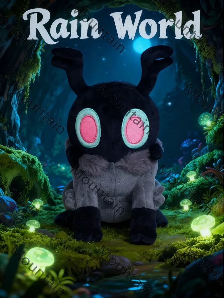 Rain World Sanshee Мягкая игрушка 25CM, персонаж Вождь Скаутов, материал флис