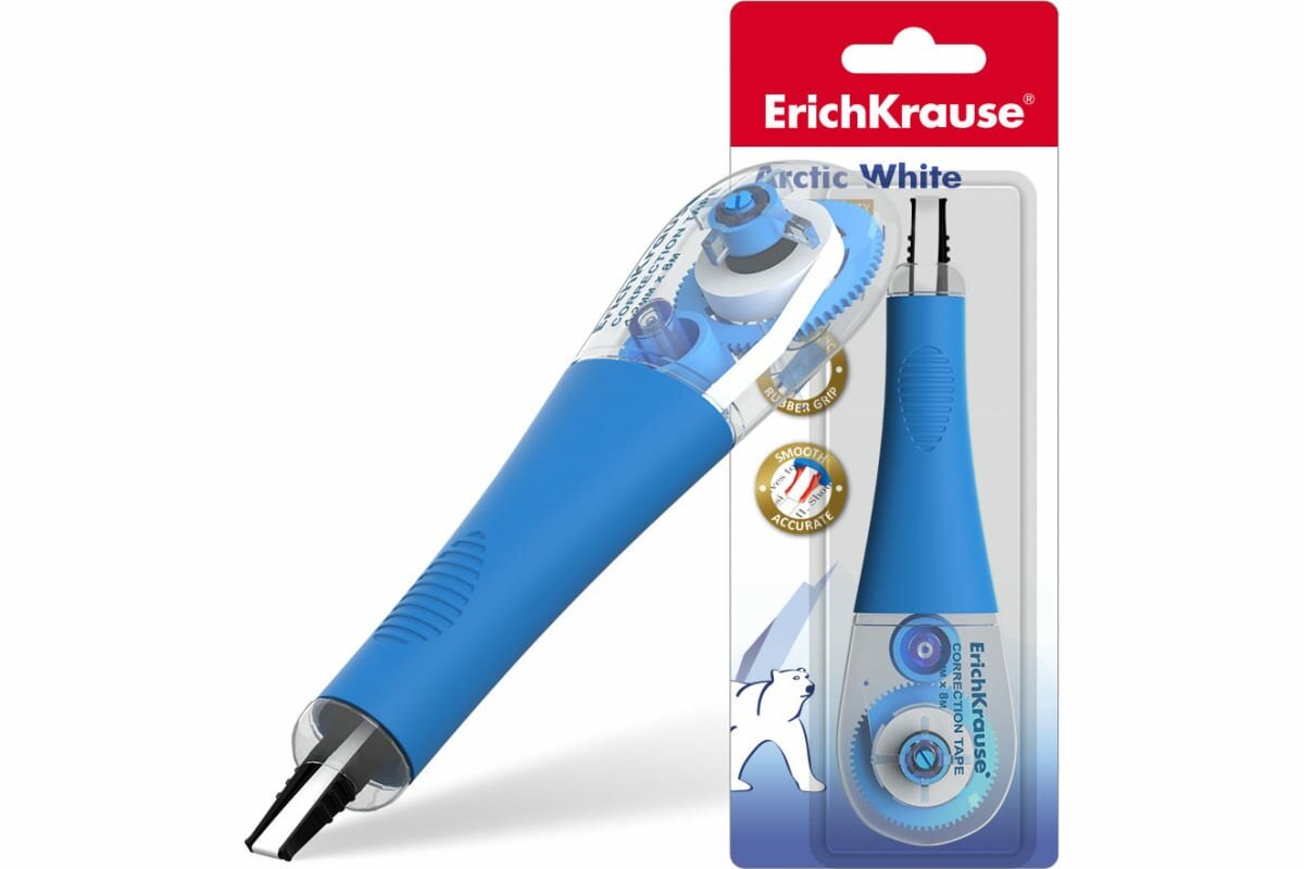 Корректирующая лента ErichKrause Arctic white 4,2 мм х 8 м