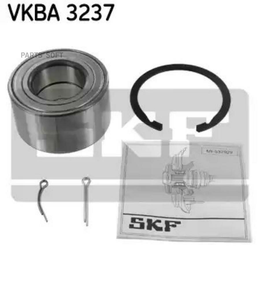 SKF VKBA3237 Подшипник ступицы комплект ()