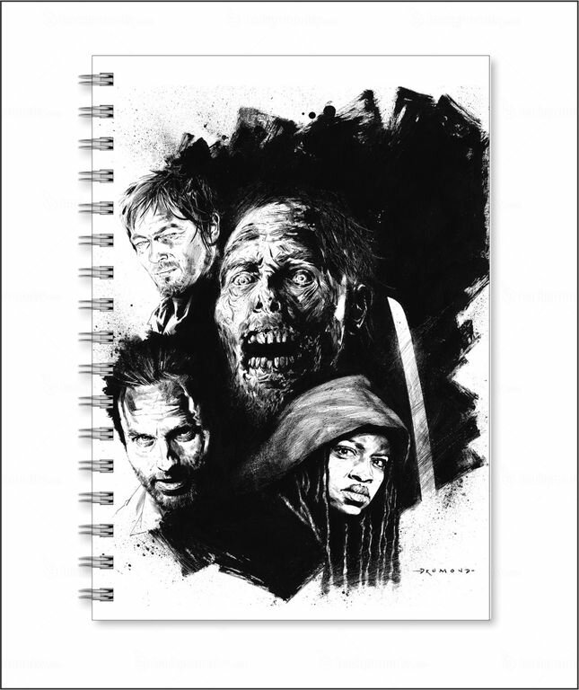 Тетрадь Ходячие мертвецы, The Walking Dead №39, А4