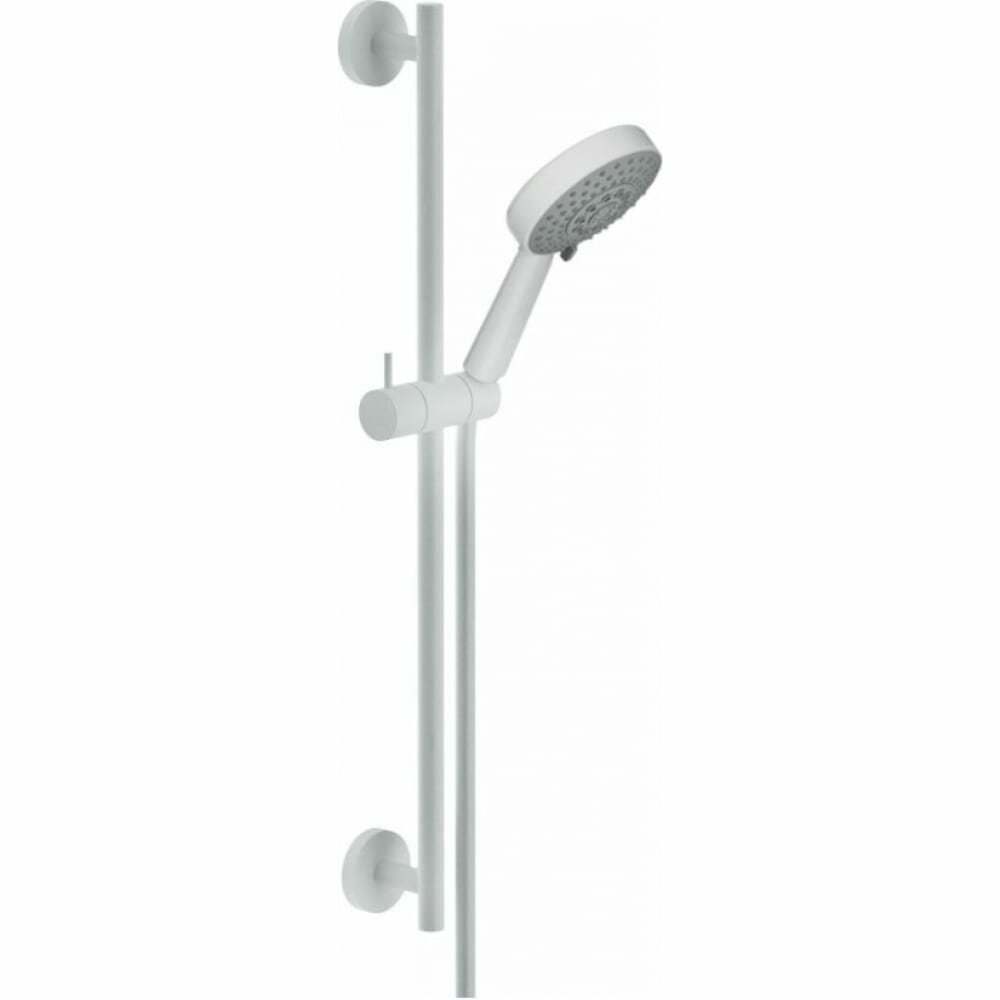 Душевой гарнитур Nobili AD140/54WM, лейка с 3 режимами, белый