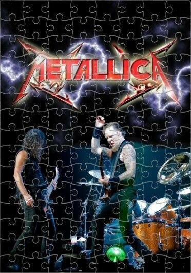 Пазл Metallica, Металлика №11, А4