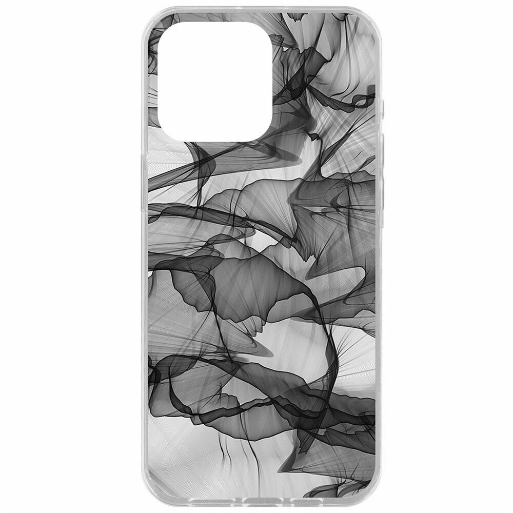 Чехол-накладка Krutoff Clear Case Абстракт 14 для iPhone 15 Pro Max