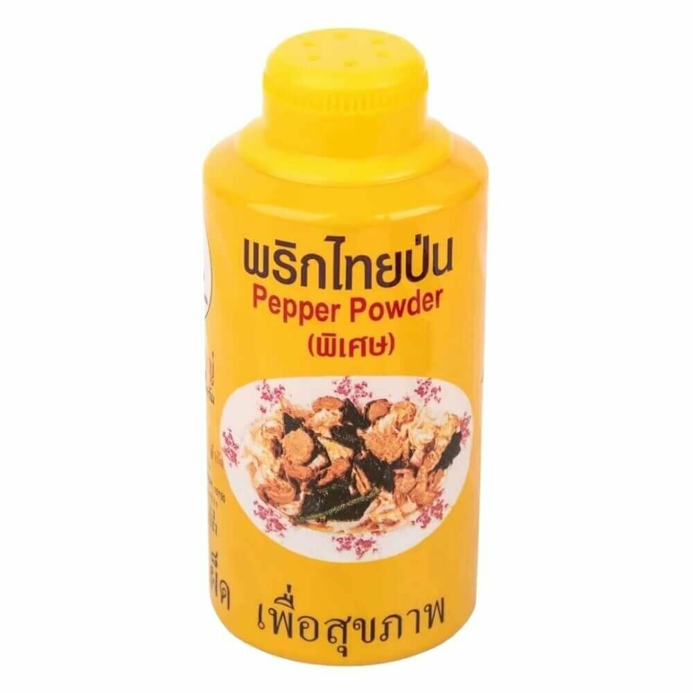 Перец тайский белый молотый ароматный Pepper Powder в банке, 70 гр