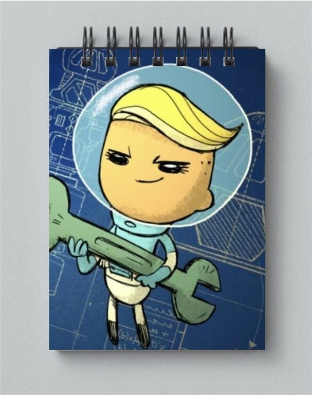 Блокнот OXYGEN NOT INCLUDED, оксиген НОТ инклюдед №6, А5