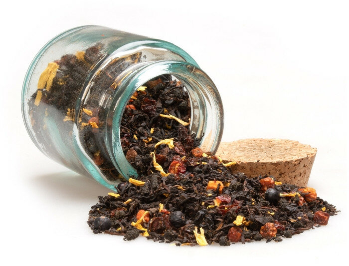 Чёрный чай "Ягодный фреш" 1кг