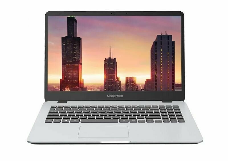 Ноутбук MAIBENBEN M543, 15.6" IPS, Ryzen 3 4300U, 8GB DDR4, 256GB SSD, AMD Radeon, Linux, серебристый M5431SA0LSRE0