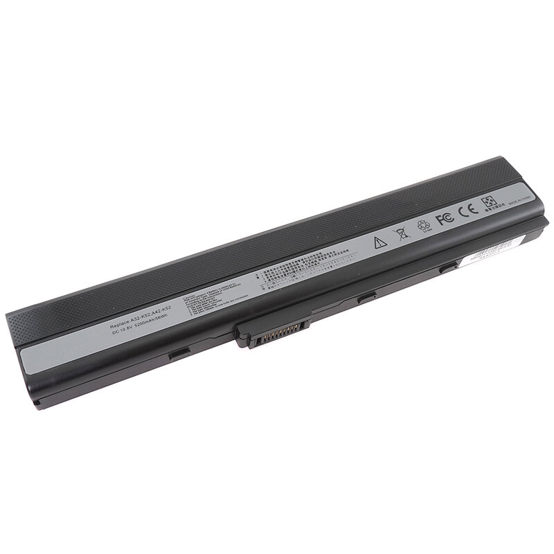 Аккумулятор OEM (совместимый с A31-B53, A31-K42) для ноутбука Asus A42 10.8V 5200mAh черный