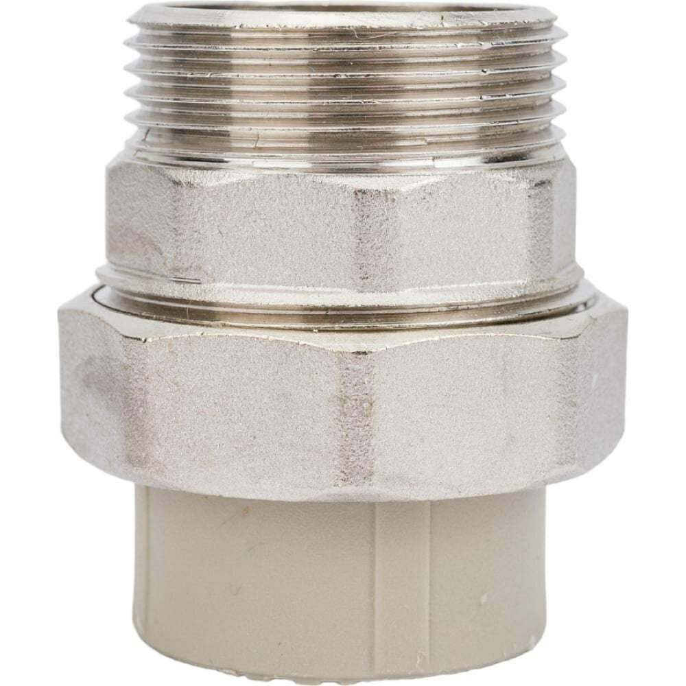 Комбинированная муфта VALFEX PP-R серая, разъем 32х1 1/4 дюйма НР 10156132Г 127-0349