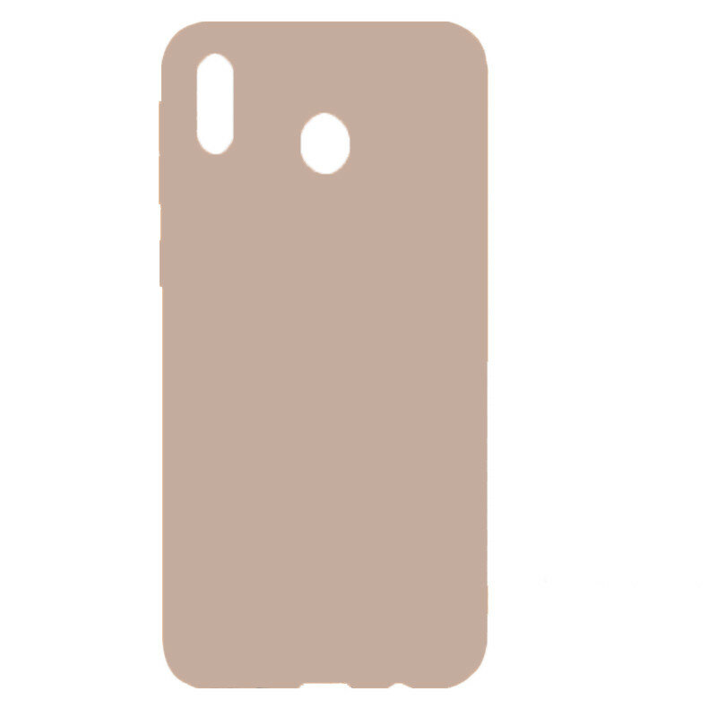 Накладка силиконовая Silicon Cover для Samsung Galaxy A30 (2019) SM-A305 бежевая