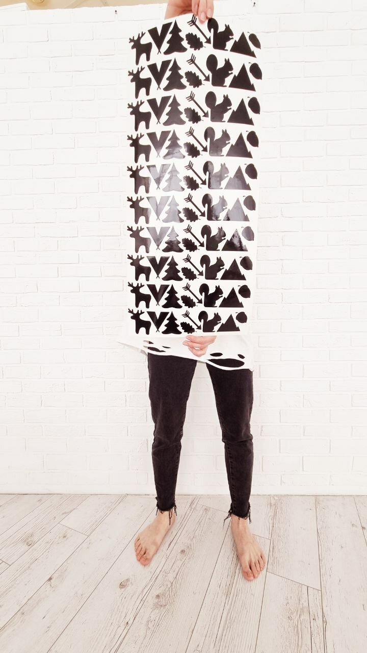 Наклейки интерьерные для декора комнаты детям