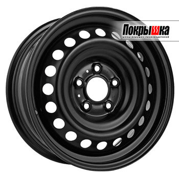 Диски штампованные Magnetto 16016 6.0х16/5х114.3 D67.1 ET43.0, Black