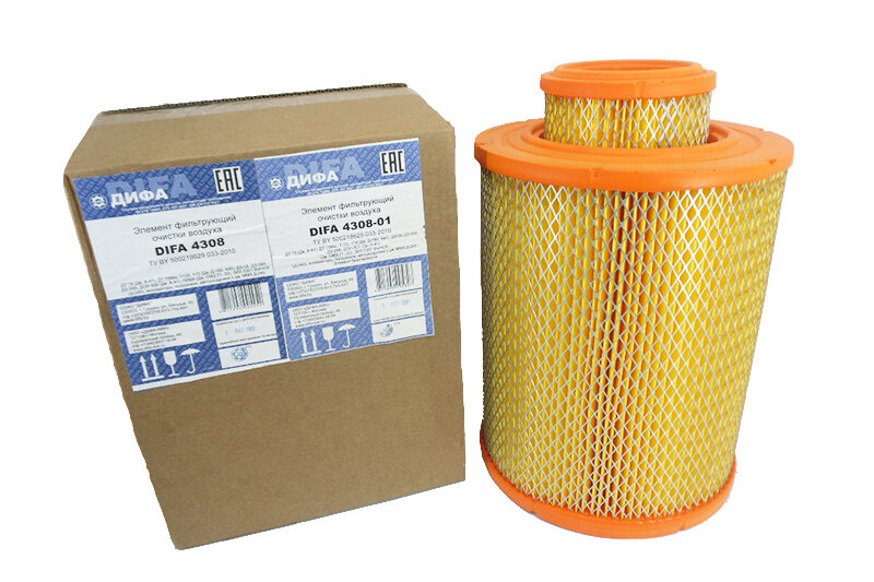 Фильтр воздушный (элемент) ЗИЛ 5301, ДТ-75 (DIFA) комплект