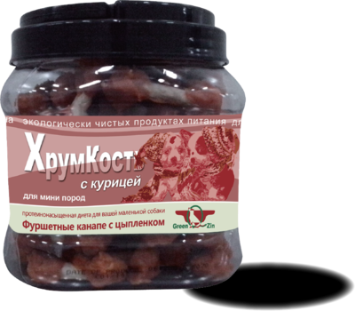 "ХрумКость" Сушеные гантельки с курицей, 750 г.