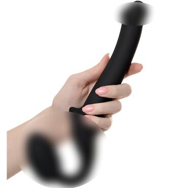 51374 Strap-on-me Silicone Bendable Strap-on S, черный. Безремневой страпон с гибким каркасом и стимуляцией точки G