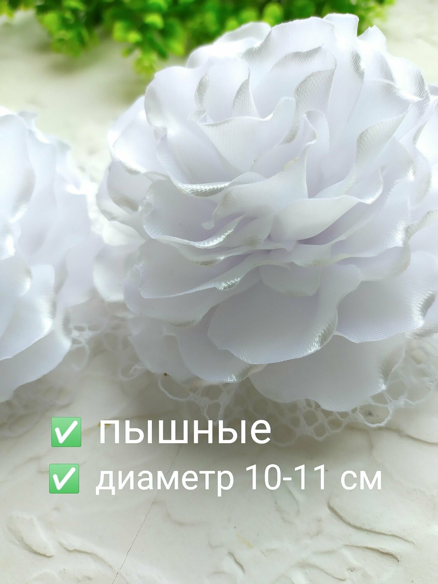 Банты для девочек белые — фото 1