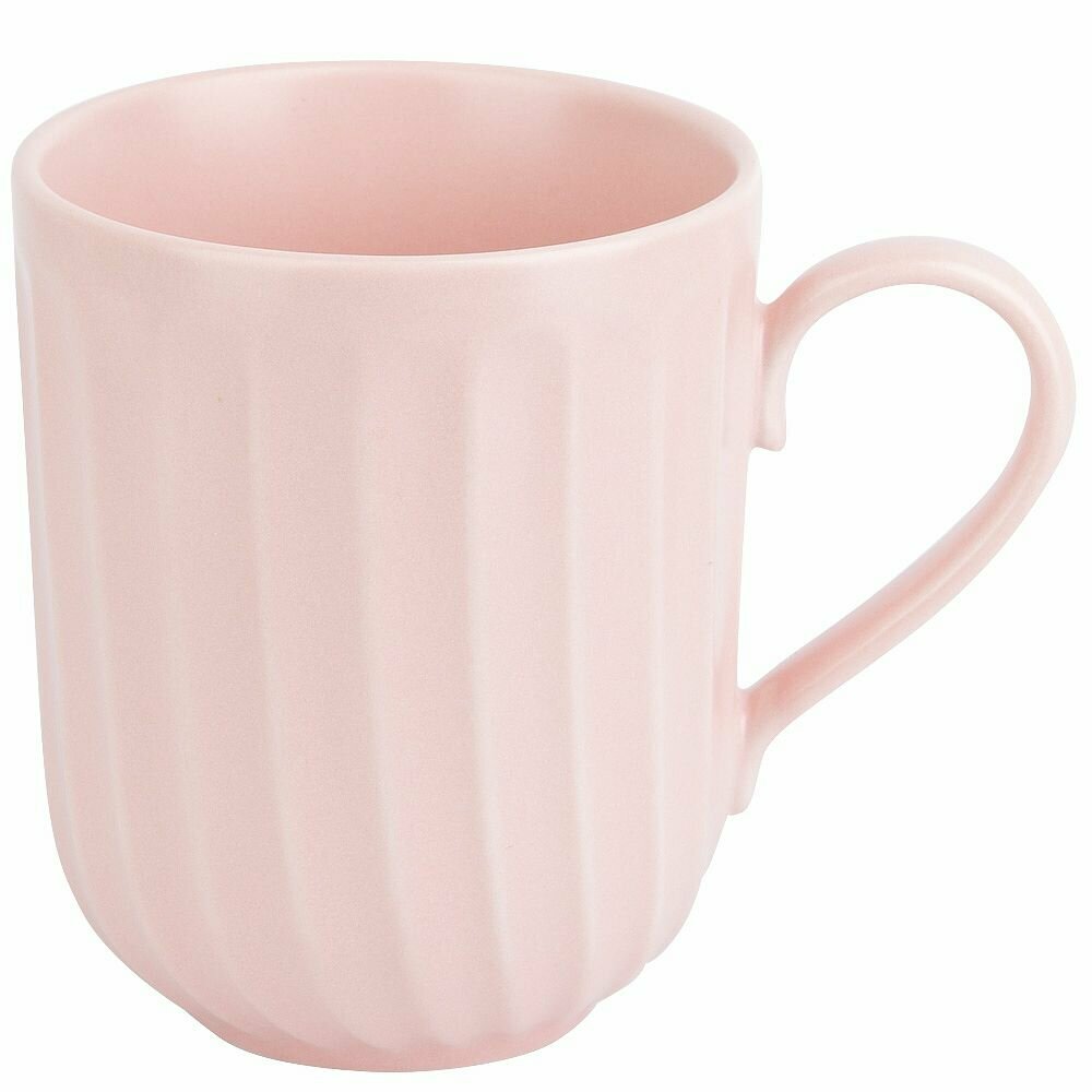 Кружка Nouvelle "Fresh Taste. Light pink" 340мл, фарфор