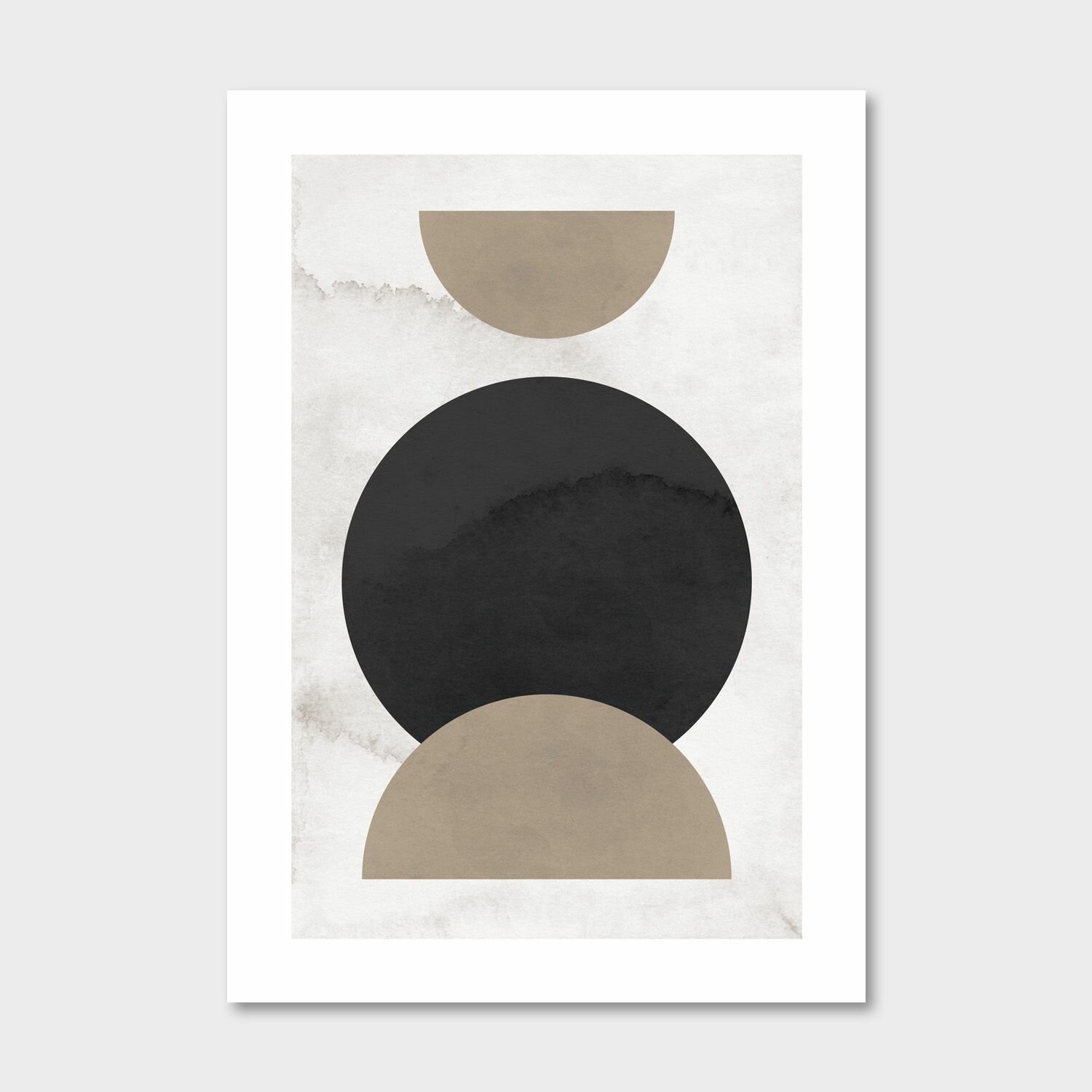 Постер для интерьера Postermarkt, Абстракция Круги, 50х70 см