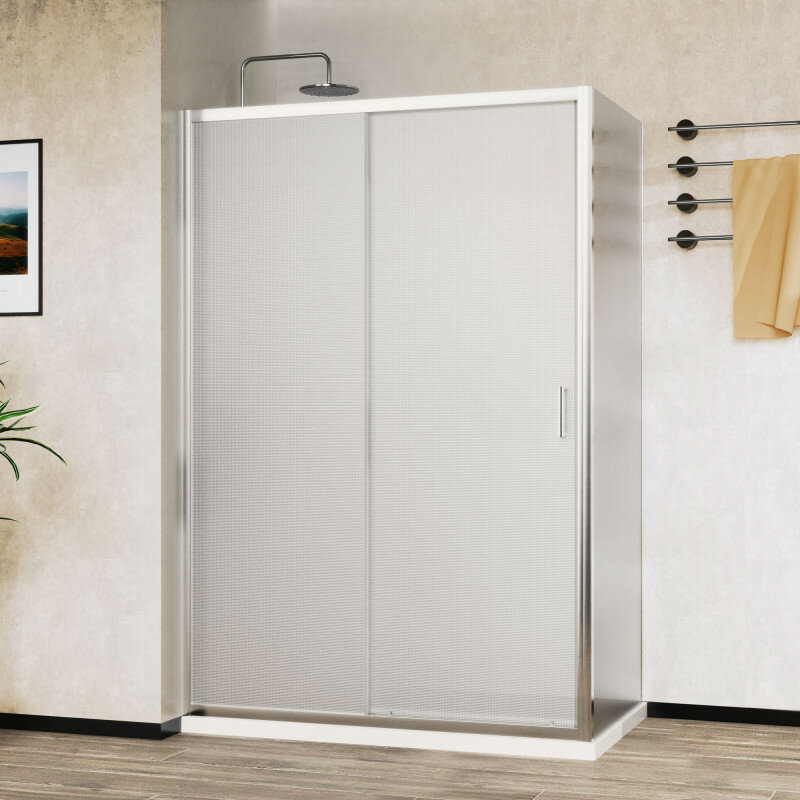 Душевой уголок 120×90 см Vincea City VSR-5CT9012MT текстурное