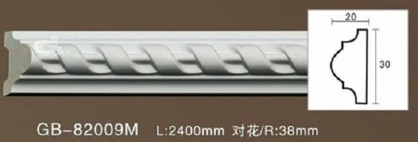 Молдинг из полиуретана Perfect 82009-30 (30*20*2400мм)