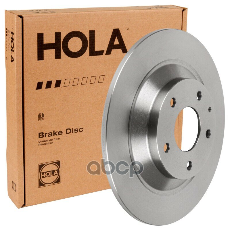 Диск тормозной HOLA для а/м MAZDA CX-5 I, CX-30 зад. HD942 HOLA арт. HD942