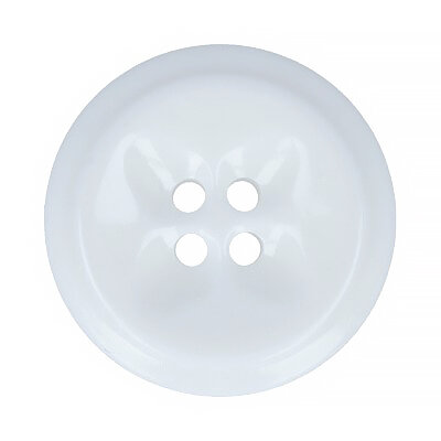 Пуговица "Gamma" EL 0020 44 " ( 28 мм) № А001 белый