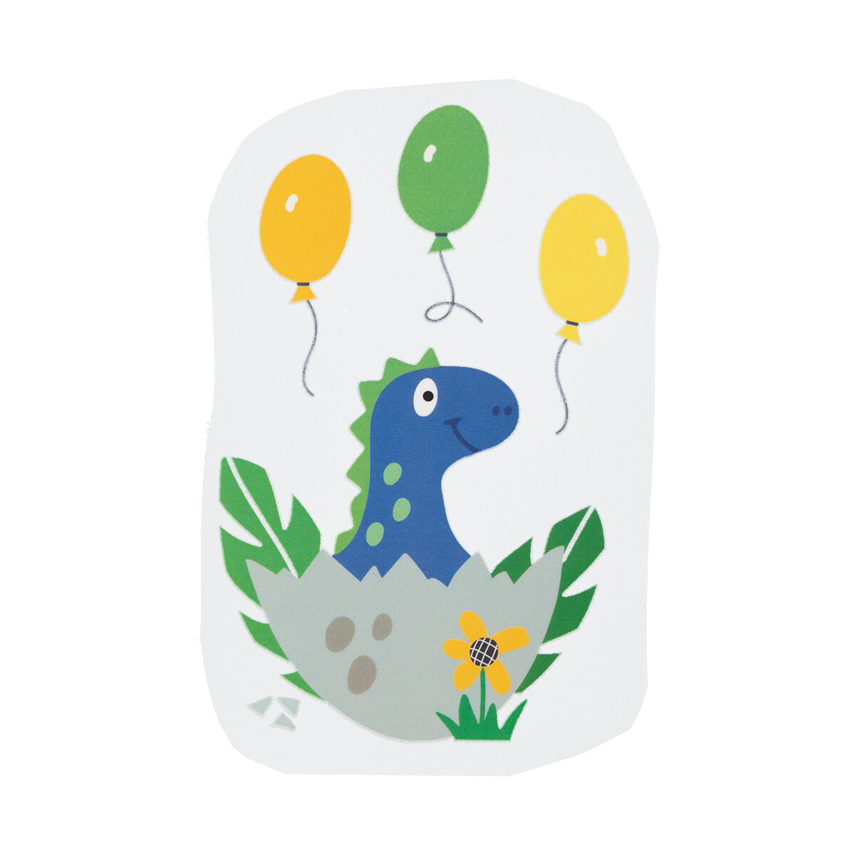 Gamma M №01-LW44 термотрансфер для ткани М-030 динозаврик 14x8.5 см - 1 шт детской одежды