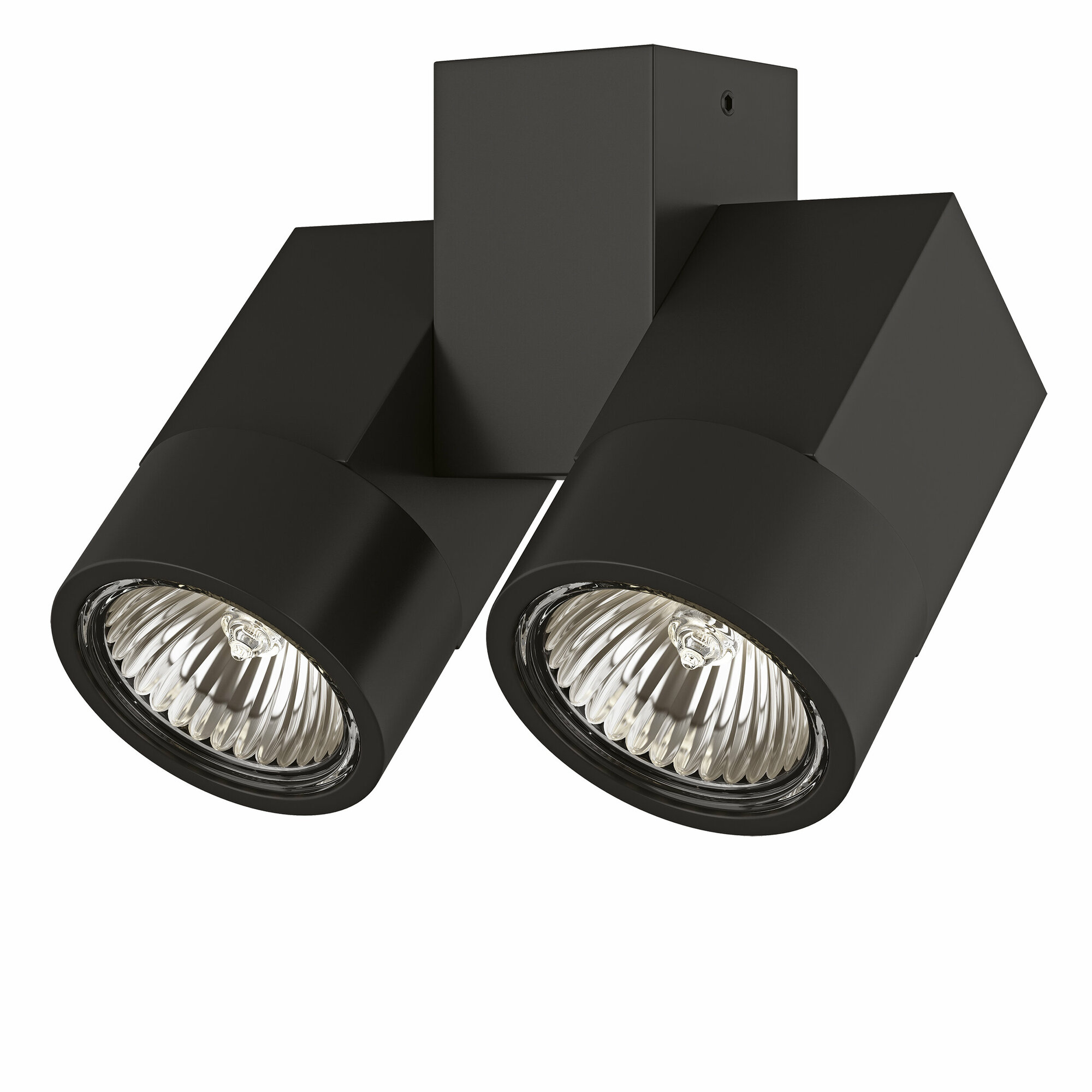 Светильник потолочный накладной 2x GU10 Lightstar ILLUMO 051037, спот, черный