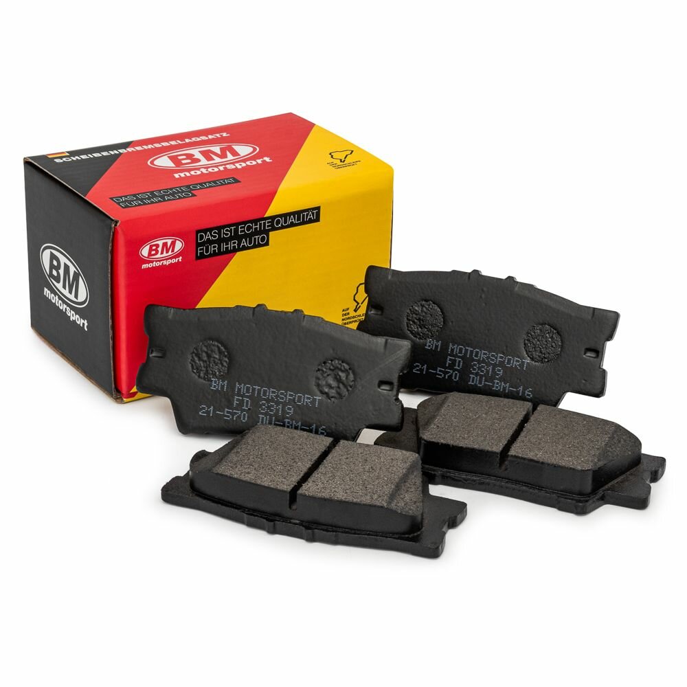 Bm колодки тормозные дисковые задние fd3319