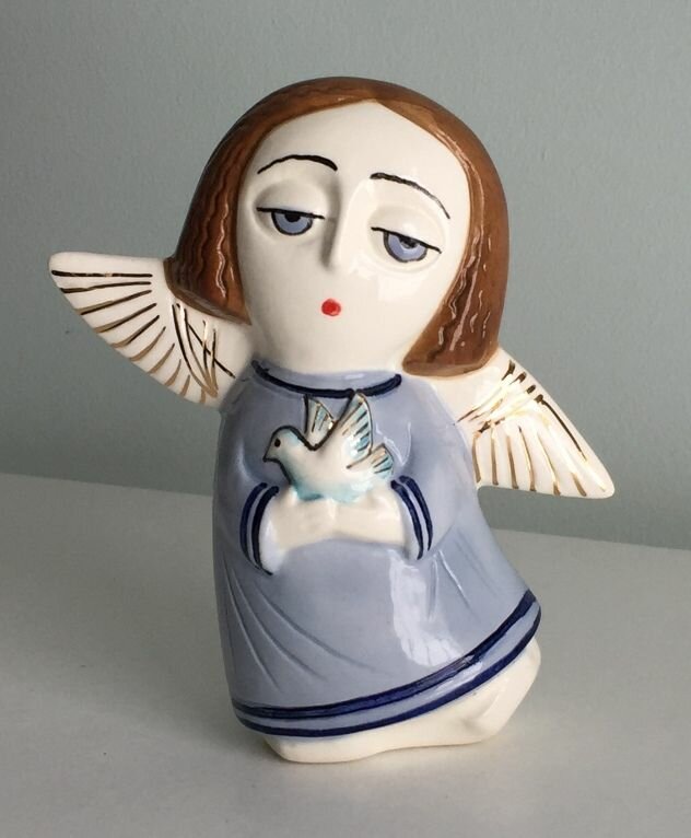 Фаянсовая скульптура Ангел (благовещенье) Sr-VH-08