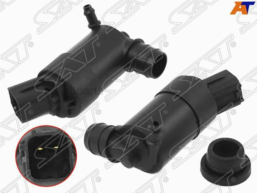 SAT ST-98510G8000 Насос омывателя Hyundai Solaris 17-20 / Kia Rio 16-22