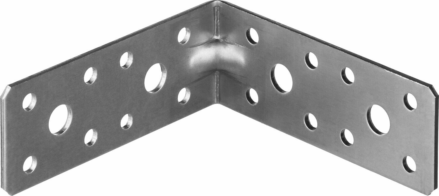 Крепежный уголок ЗУБР УКУ-2.0 35x90x90x2мм 310116-35-090