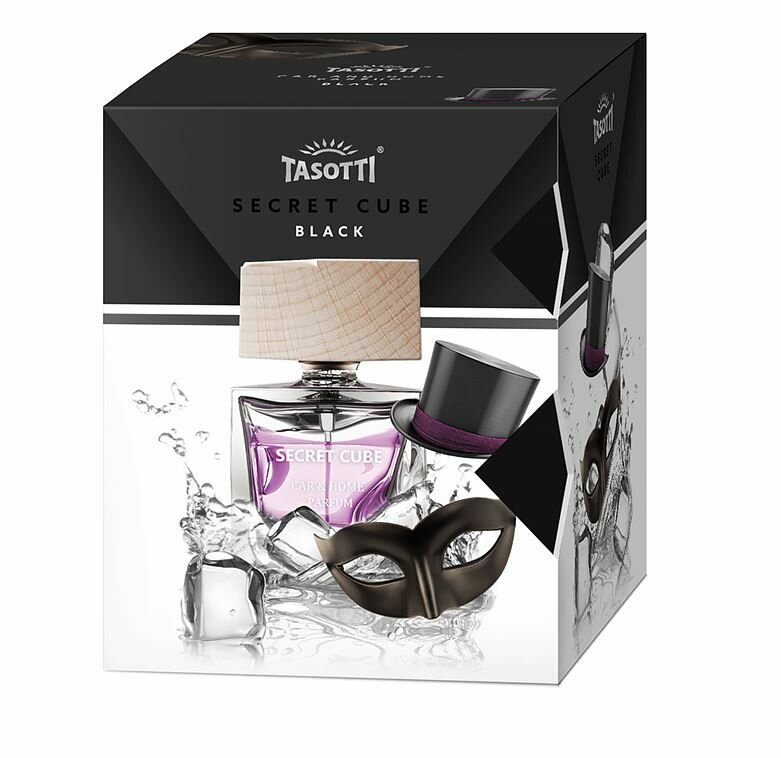Ароматизатор Польша TASOTTI SECRET CUBE Black 50ml (11240)