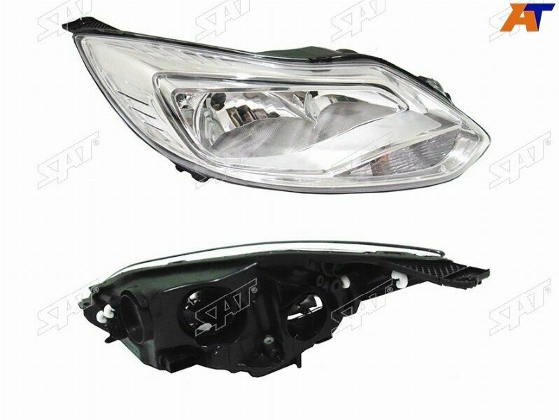 . SAT Фара для FORD FOCUS III 11-15 правая хром