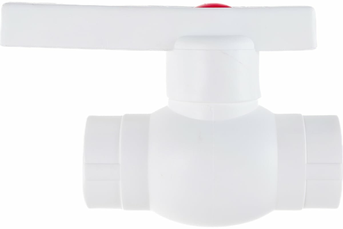 VALFEX шаровый кран PP-R OPTIMA белый 20 мм для систем водоснабжения и отопления
