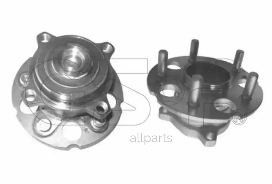 GSP 9400116 Ступица колеса в комплекте с подшипником задняя HONDA CR-V III (RE)