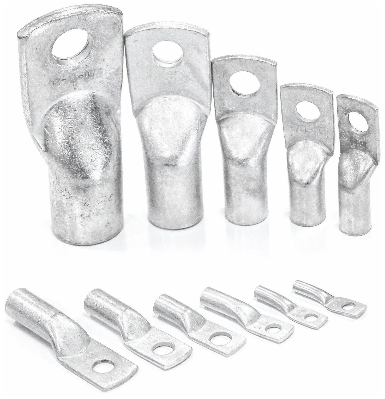 ТМЛ 120-12-17 (ЮМП) Наконечник кабельный трубчатый медный лужёный под опрессовку (10 шт. в уп.)