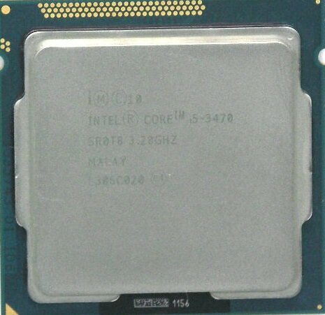 Процессор Intel Core i5-3470 3.2, 3.6, Ghz, Socket 1155/6Mb/4x Core/HD2500, SR0T8 Malay