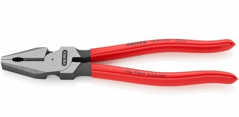 Плоскогубцы комбинированные особой мощности KNIPEX KN-0201225
