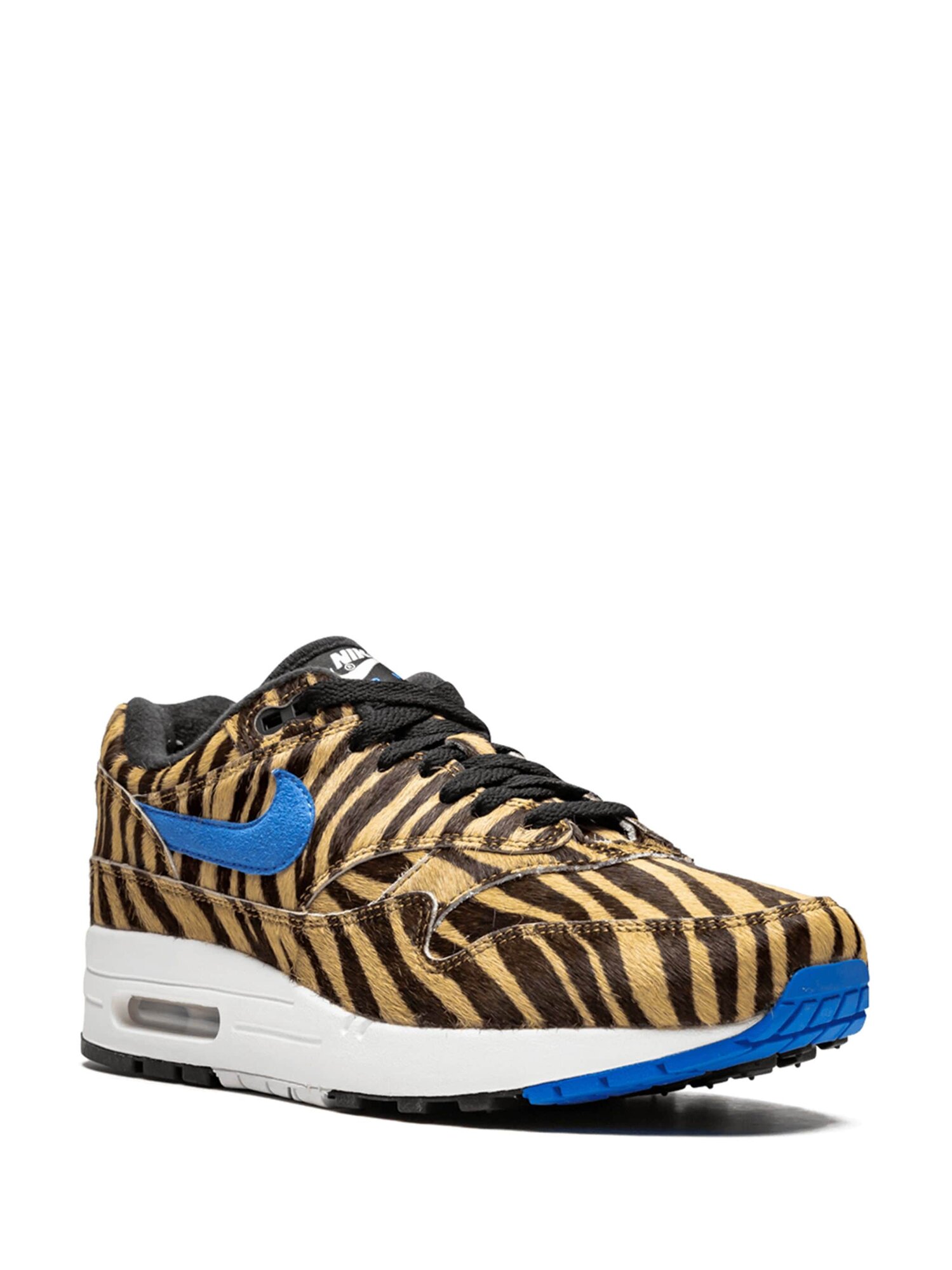 Кроссовки NIKE Air Max 1, размер 10.5 US, коричневый/серый/оранжевый — фото 1