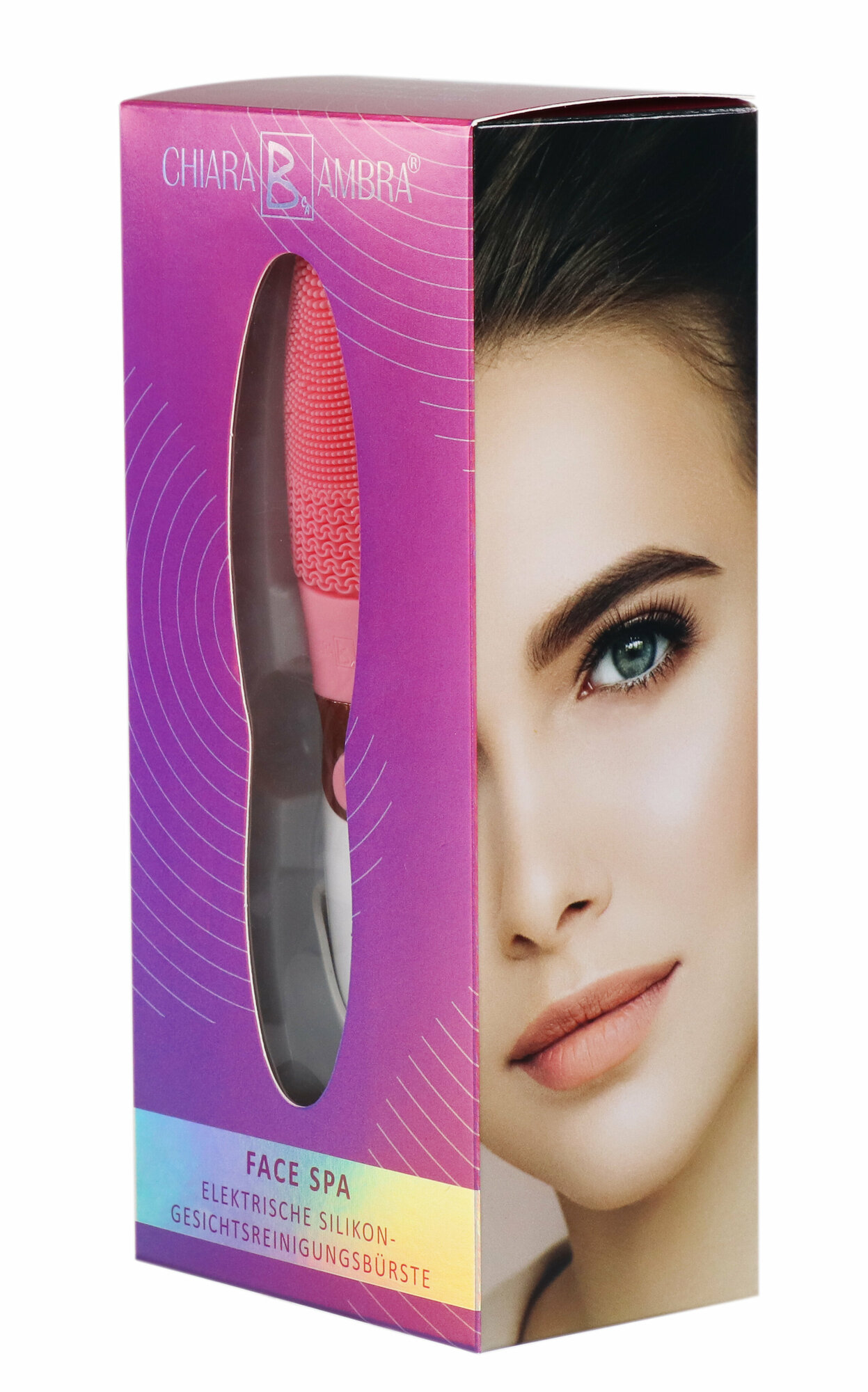 Массажер СПА для лица MAXI розовый Chiara Ambra