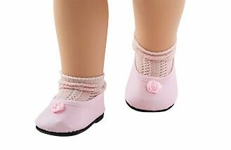 Носки для кукол 60см розовые ажурные Paola Reina